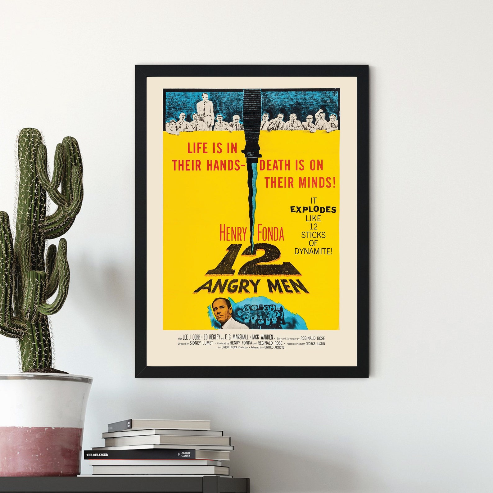 12 Angry Men Movie Poster Art Print Home Decor Vintage - Etsy Canada