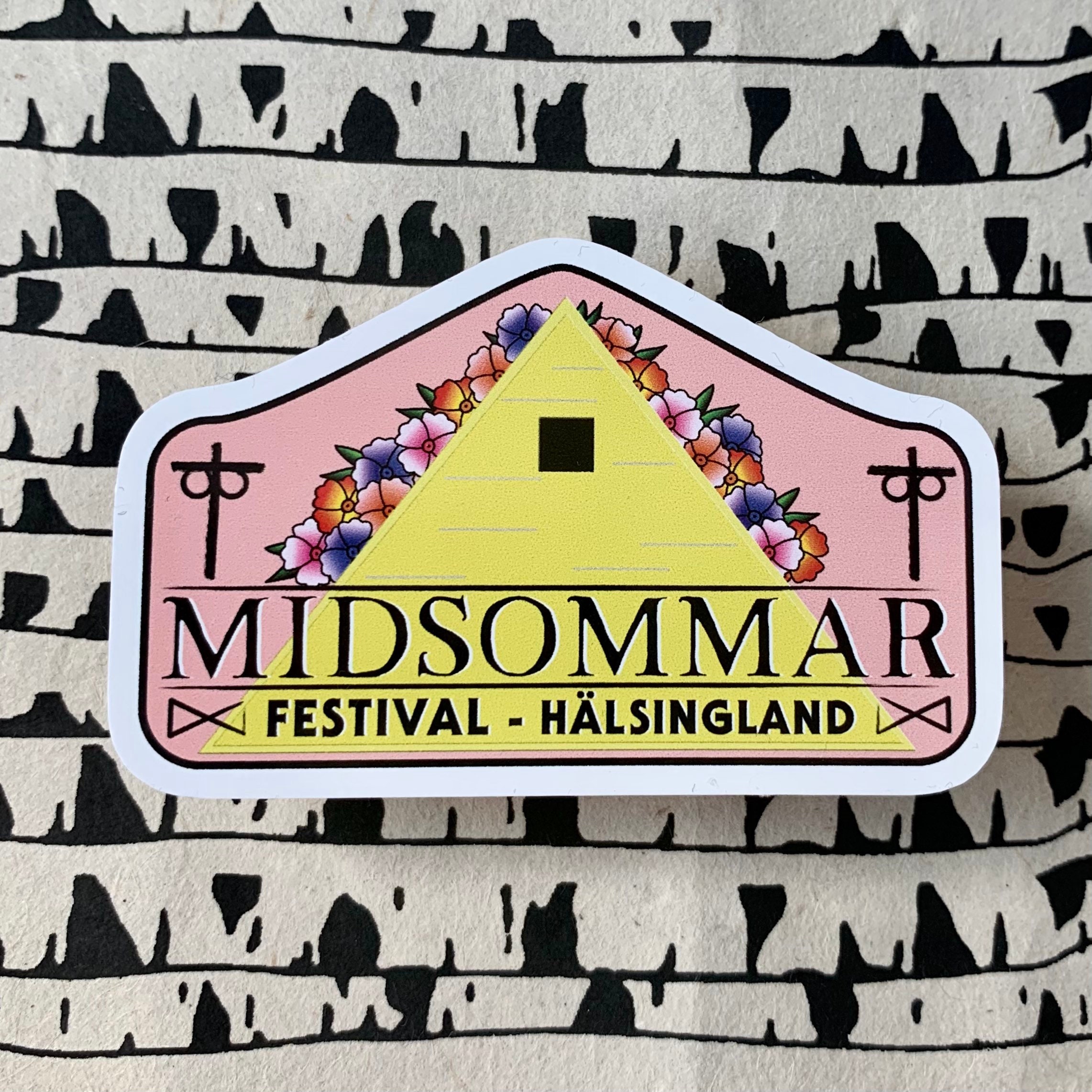 Midsommar Sticker: Glossy Waterproof Vinyl Decal - Etsy
