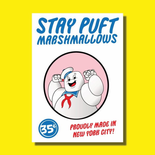 Stay Puft - Etsy UK