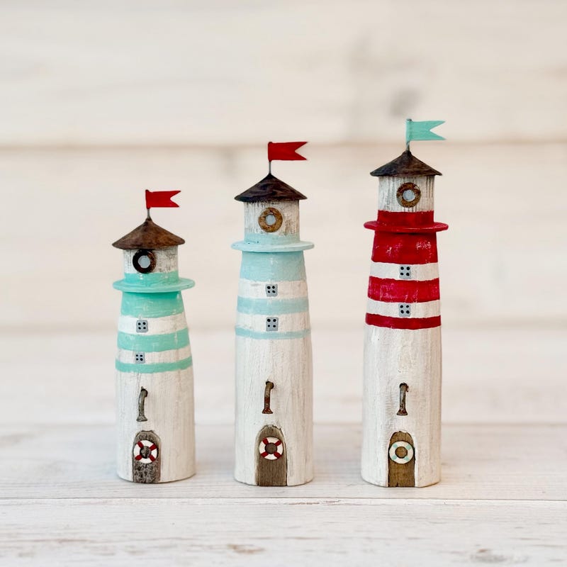 Lighthouse Cake Topper - Etsy