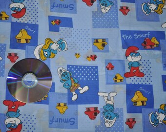 Smurf Fabric | Etsy