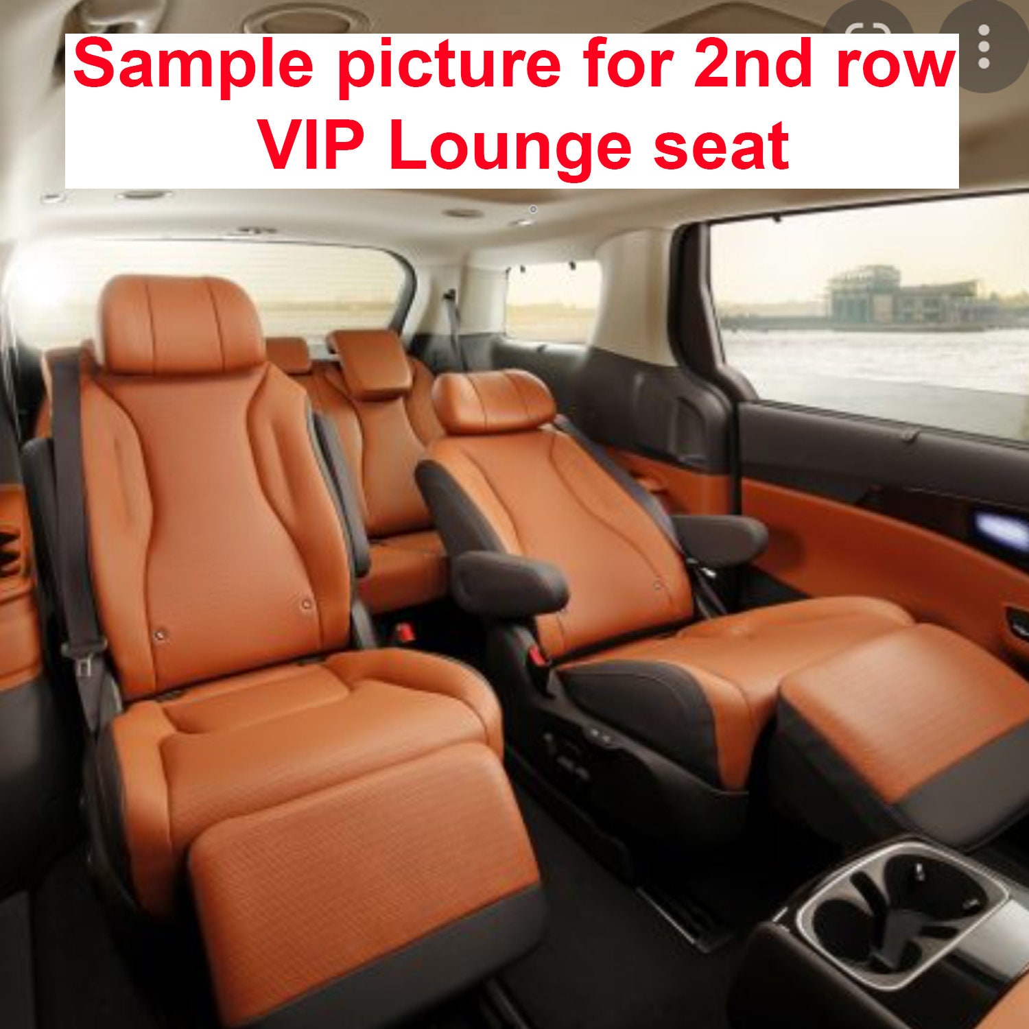 Toughpro 1st + 2nd + 3rd Row Black for KIA Carnival 7 Seater With 2nd ...