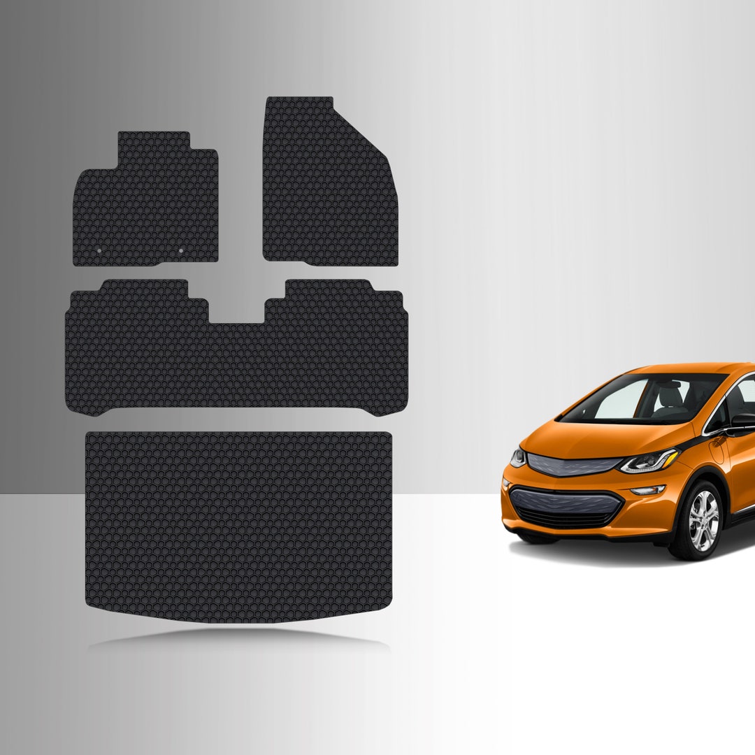 Toughpro Full Set Floor Mats Black for Chevrolet Bolt EUV All Weather ...