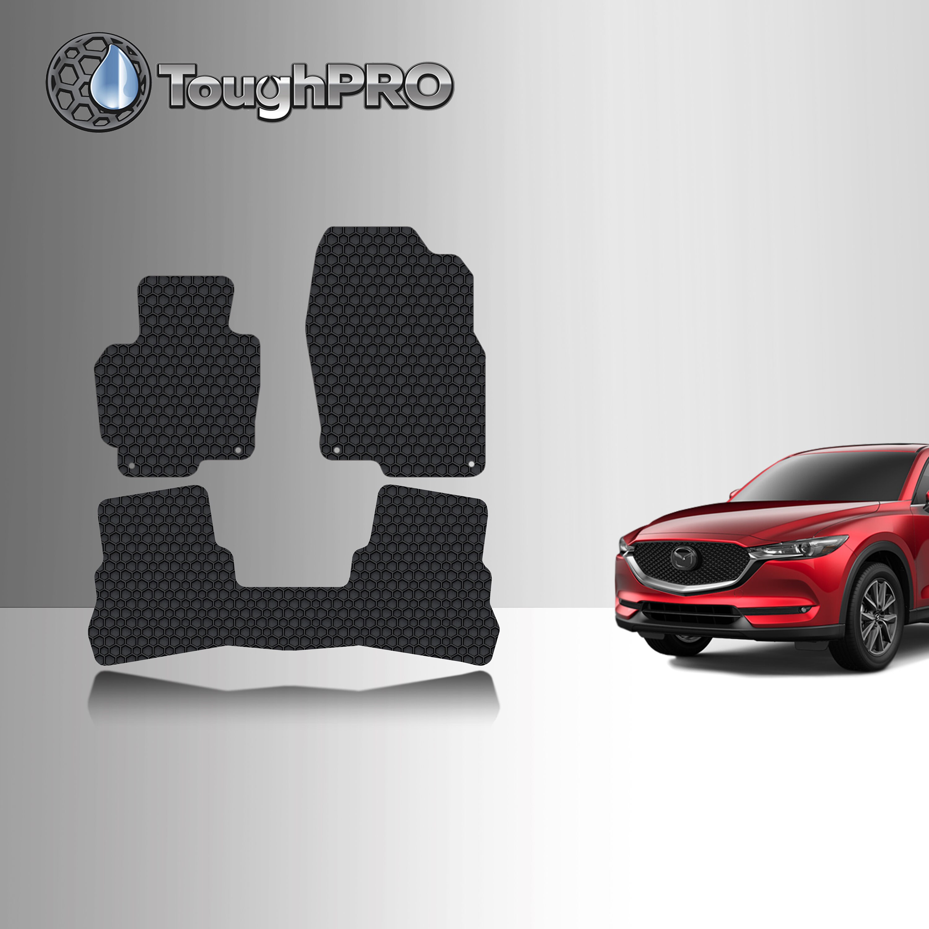 Toughpro Floor Mats Black for Mazda CX 5 All Weather Custom Fit 2017 2024 Etsy