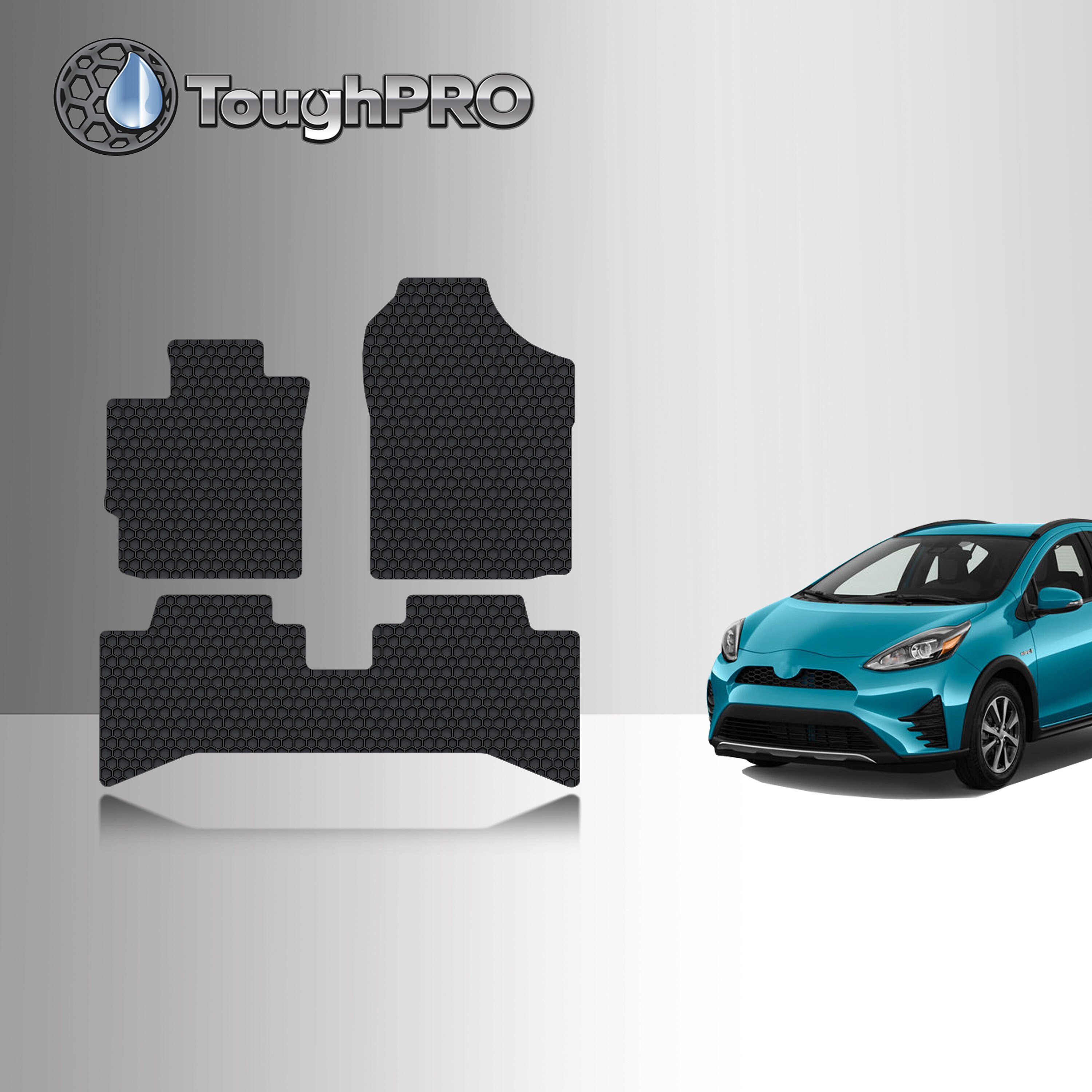 Toughpro Floor Mats Black for Toyota Prius C All Weather Custom Fit 2012 2021 Etsy