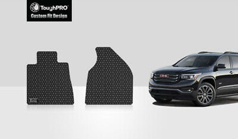 Toughpro Front Mats Black for GMC Acadia Bucket All Weather - Etsy