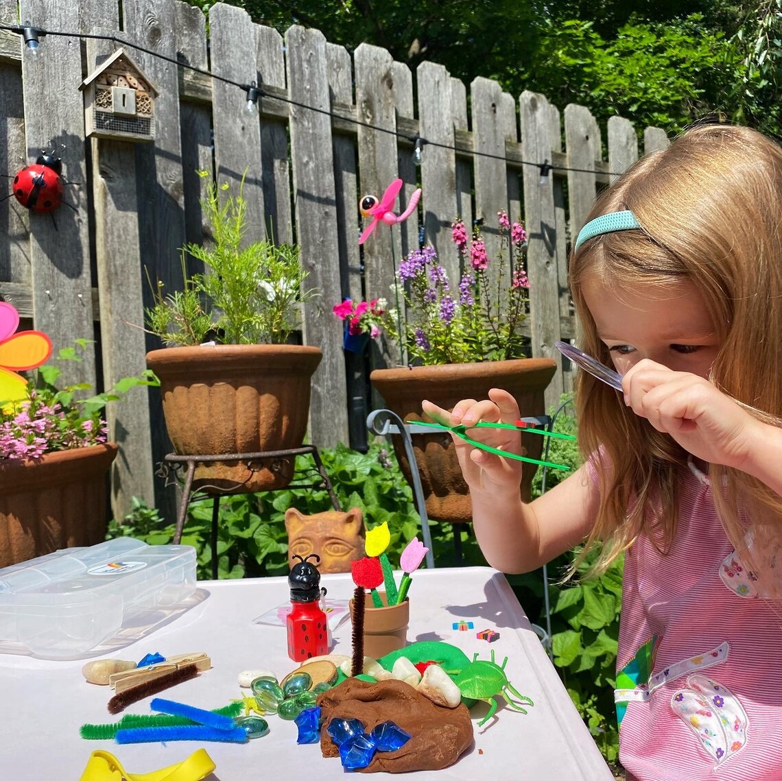 Backyard Bugs Box Bug Playdough Box Bug Playdough Kit Bug | Etsy