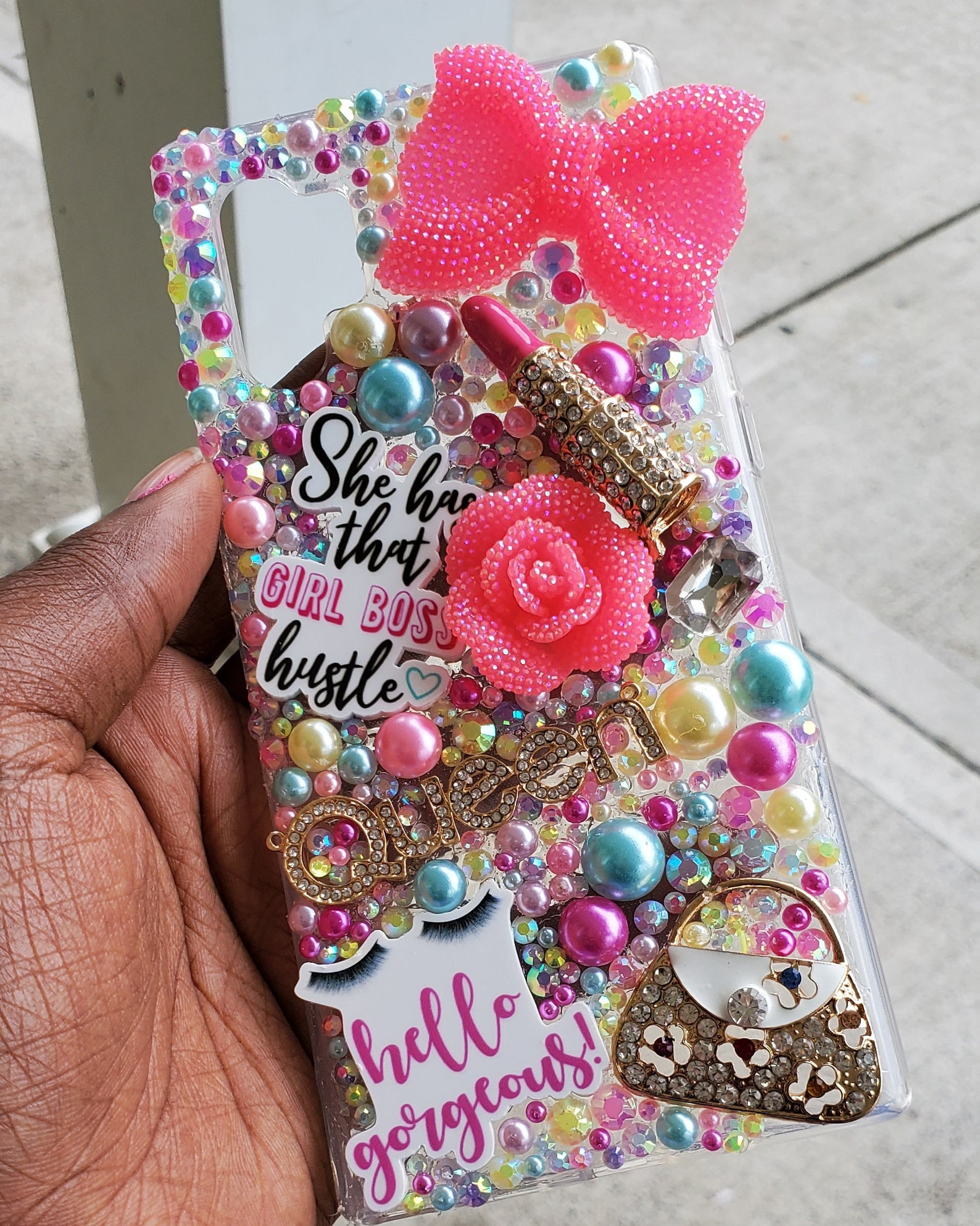 Boîtier de téléphone personnalisé - Etsy France