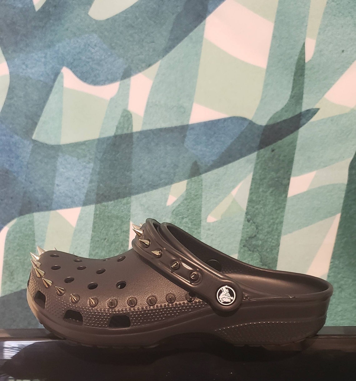 Hand Studded Crocs - Etsy