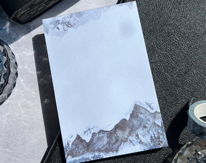 Aesthetic Cloudy Dragon Sticky Notes - Beautifully Designed Sticky Note ...