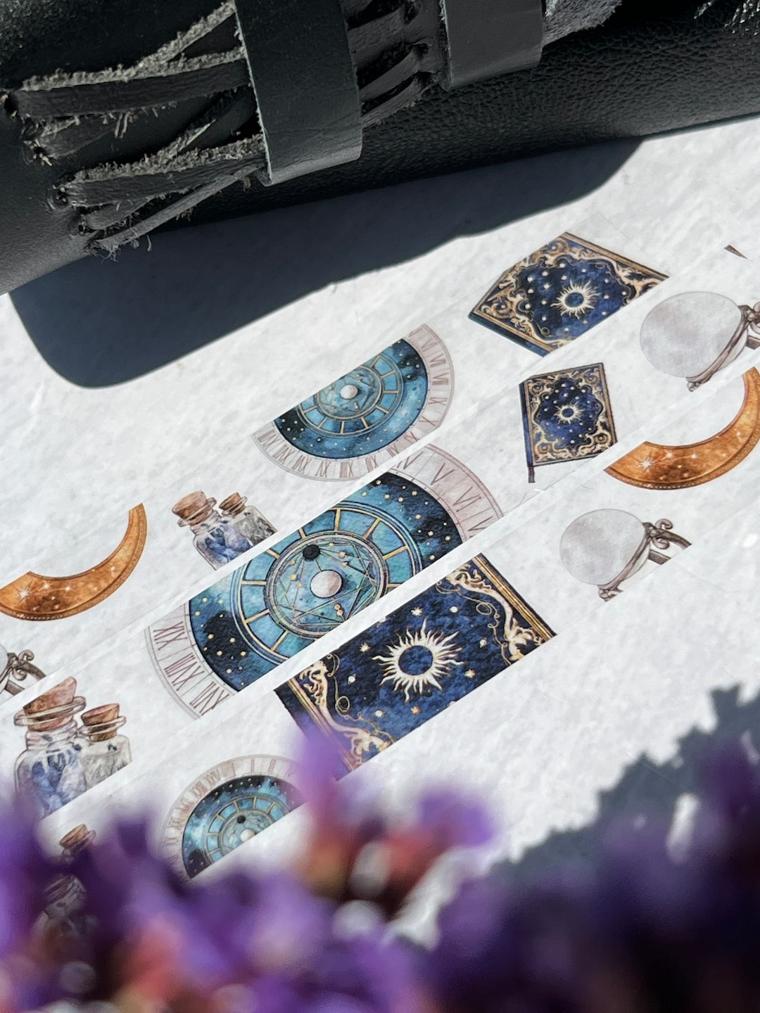Celestial Spells Washi Tape, Witchy Washi Tape, Spellbook Stickers ...