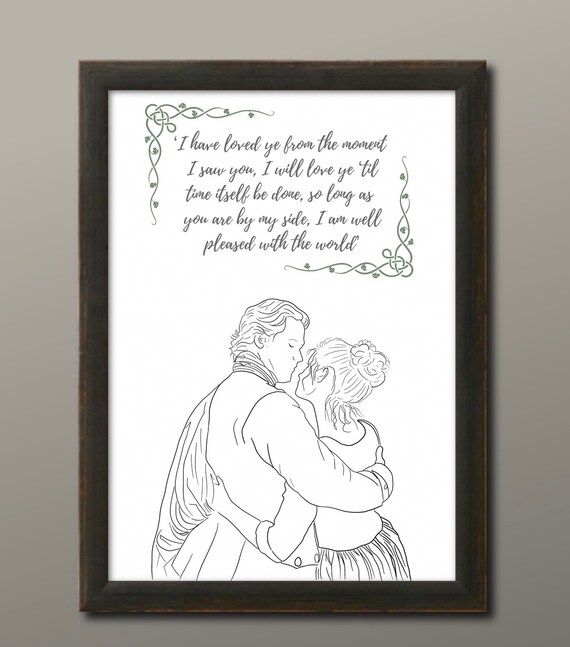 OUTLANDER Gift Outlander Merchandise Sassenach Dinnafash - Etsy