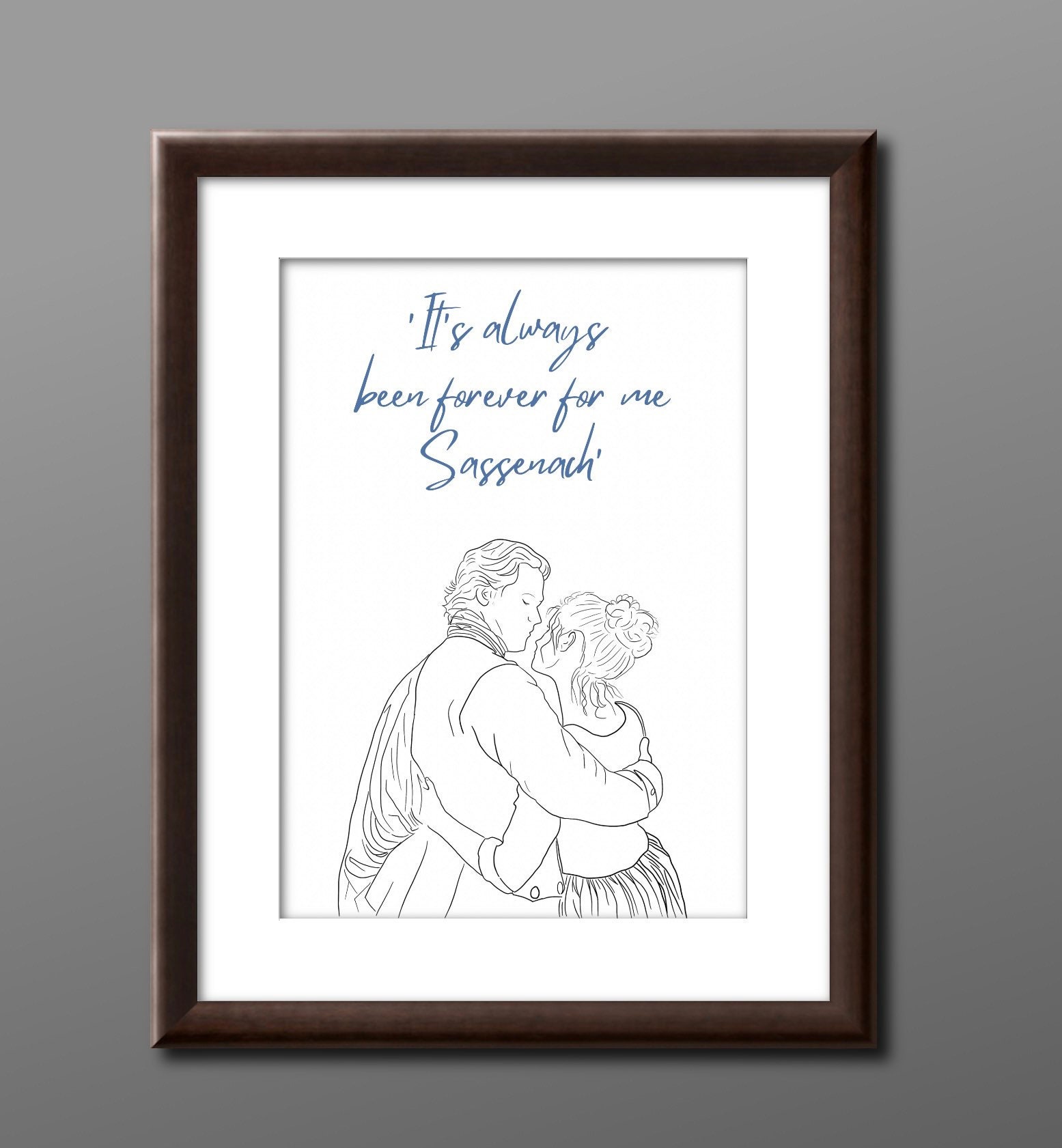 OUTLANDER Gift Outlander Merchandise Dinnafash Sassenach - Etsy