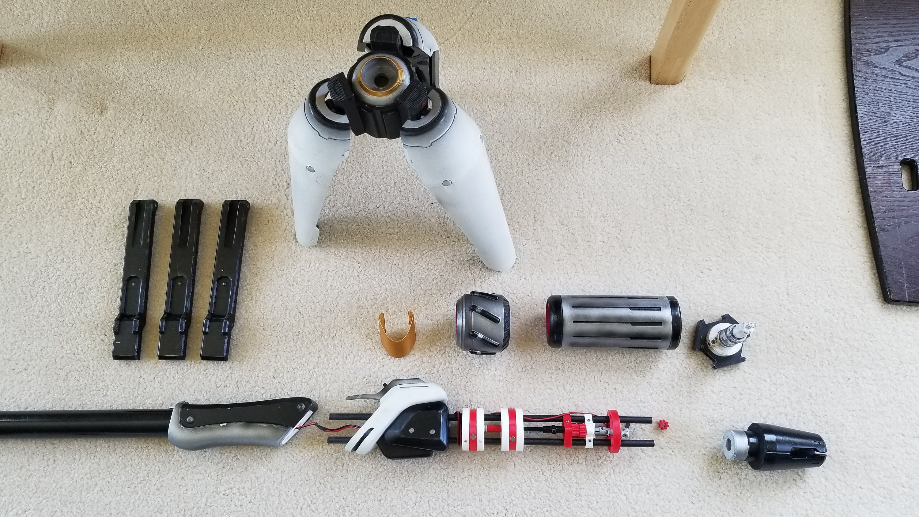 Overwatch Mercy Staff Spinning 3D Model File - Etsy