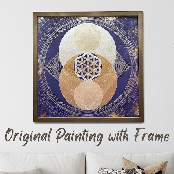 Sacred Geometry Wall Art - Etsy