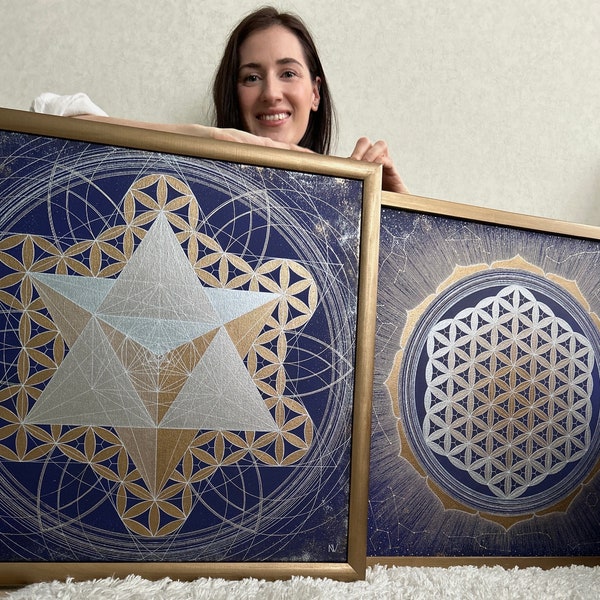 Sacred Geometry Art - Etsy Canada