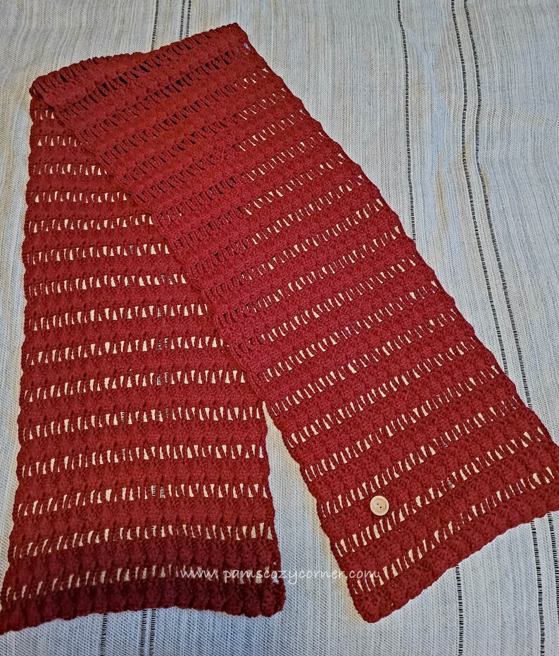 Lacy Shell Stitch Crochet Pattern, Crochet Scarf for Women, Crochet ...