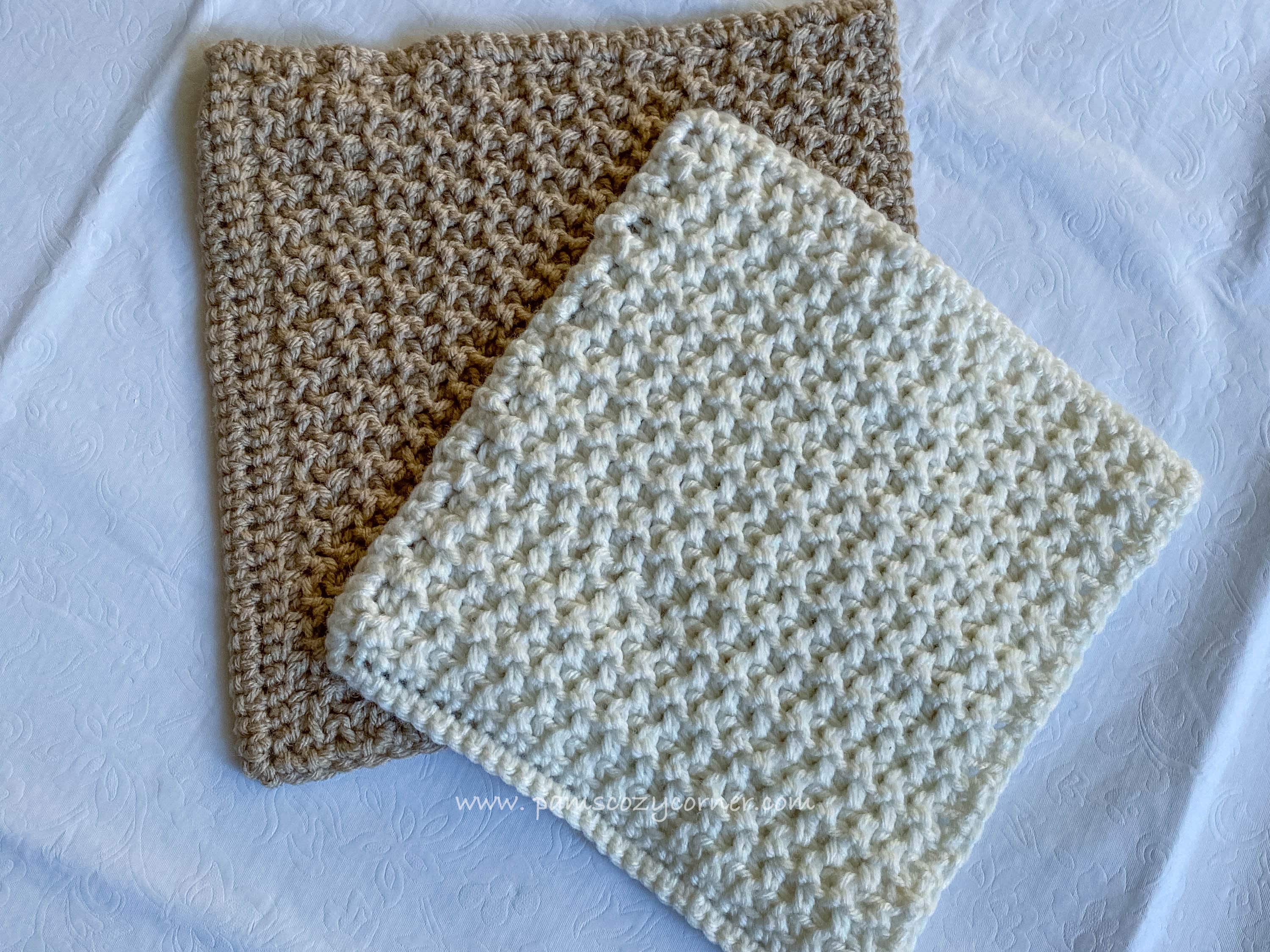 Easy Textured Crochet Washcloth Pattern: Beginner Friendly (PDF Pattern ...