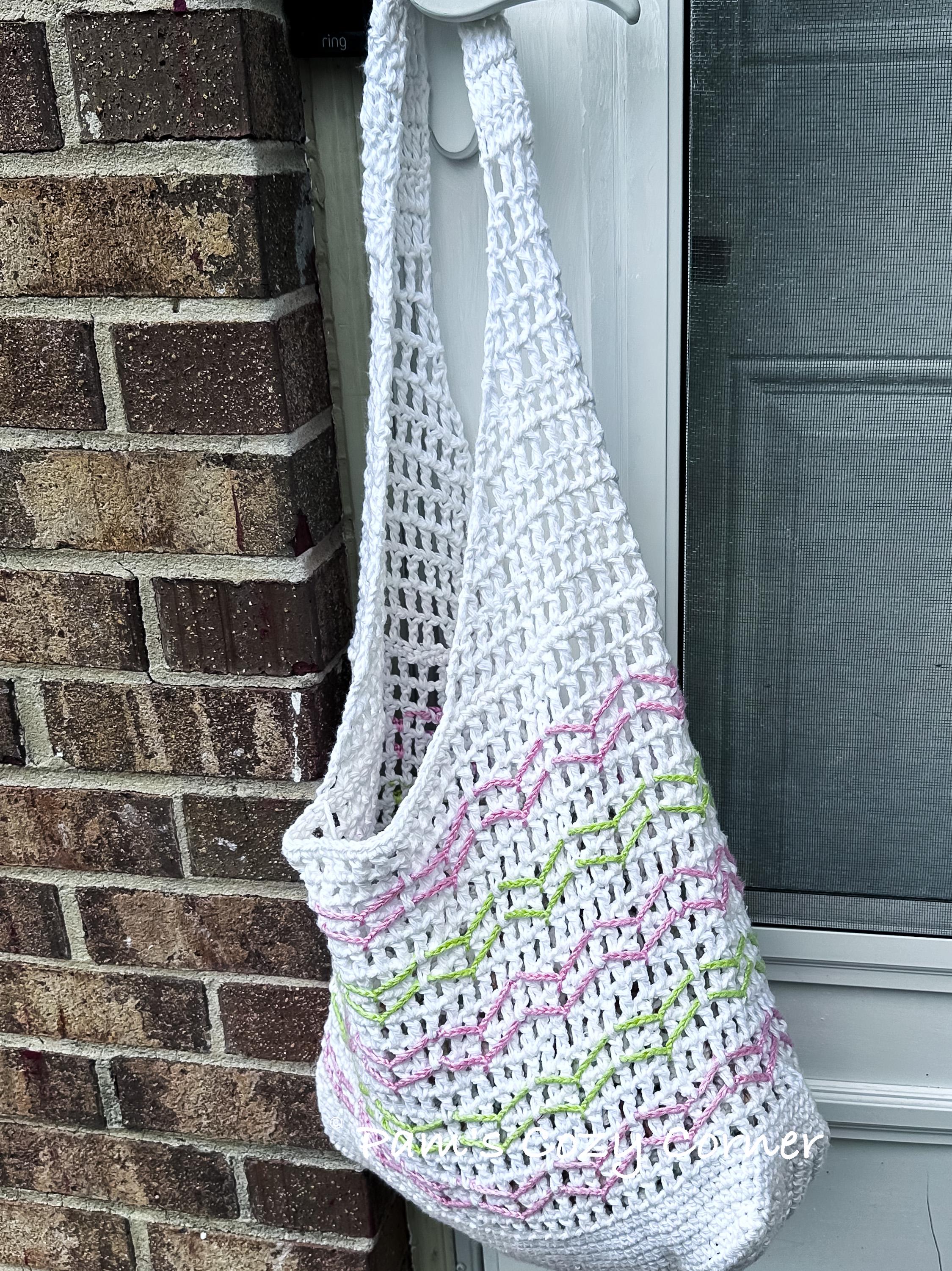 Crochet Tote Bag Pattern, DIY Shoulder Bag (PDF Pattern) - Etsy