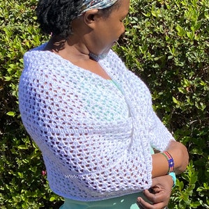 Crochet Mobius Scarf Pattern, Light Lace Infinity Scarf (PDF Pattern ...