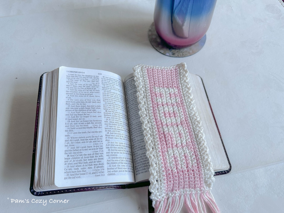 PATTERN, Crochet Hope Bookmark, Easy Crochet Bookmark, Crochet Bookmark ...