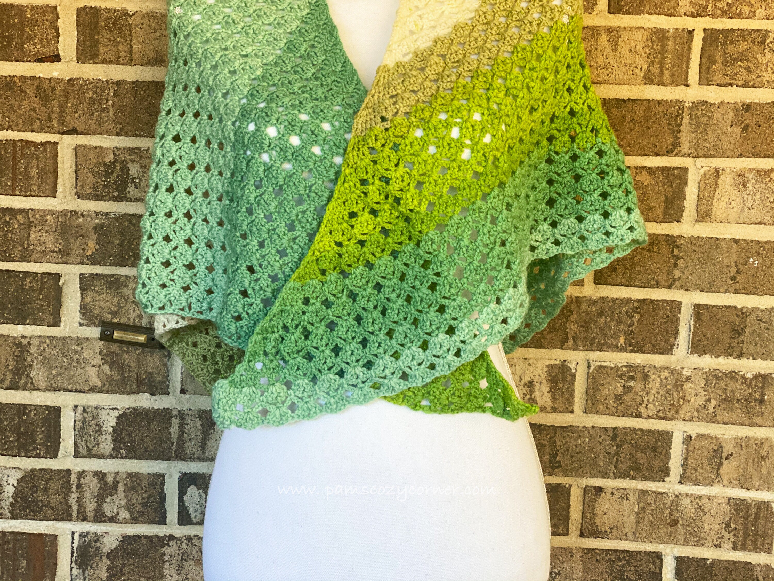 Cool Spring Shawl Pattern Spring Crochet Wrap Handmade Shawl - Etsy