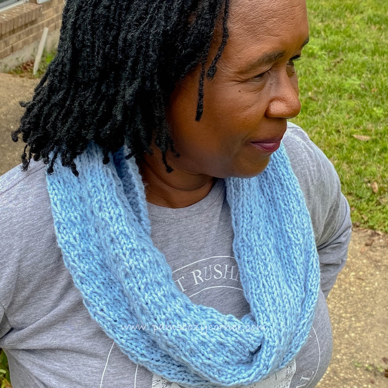 Knit Infinity Scarf - Etsy
