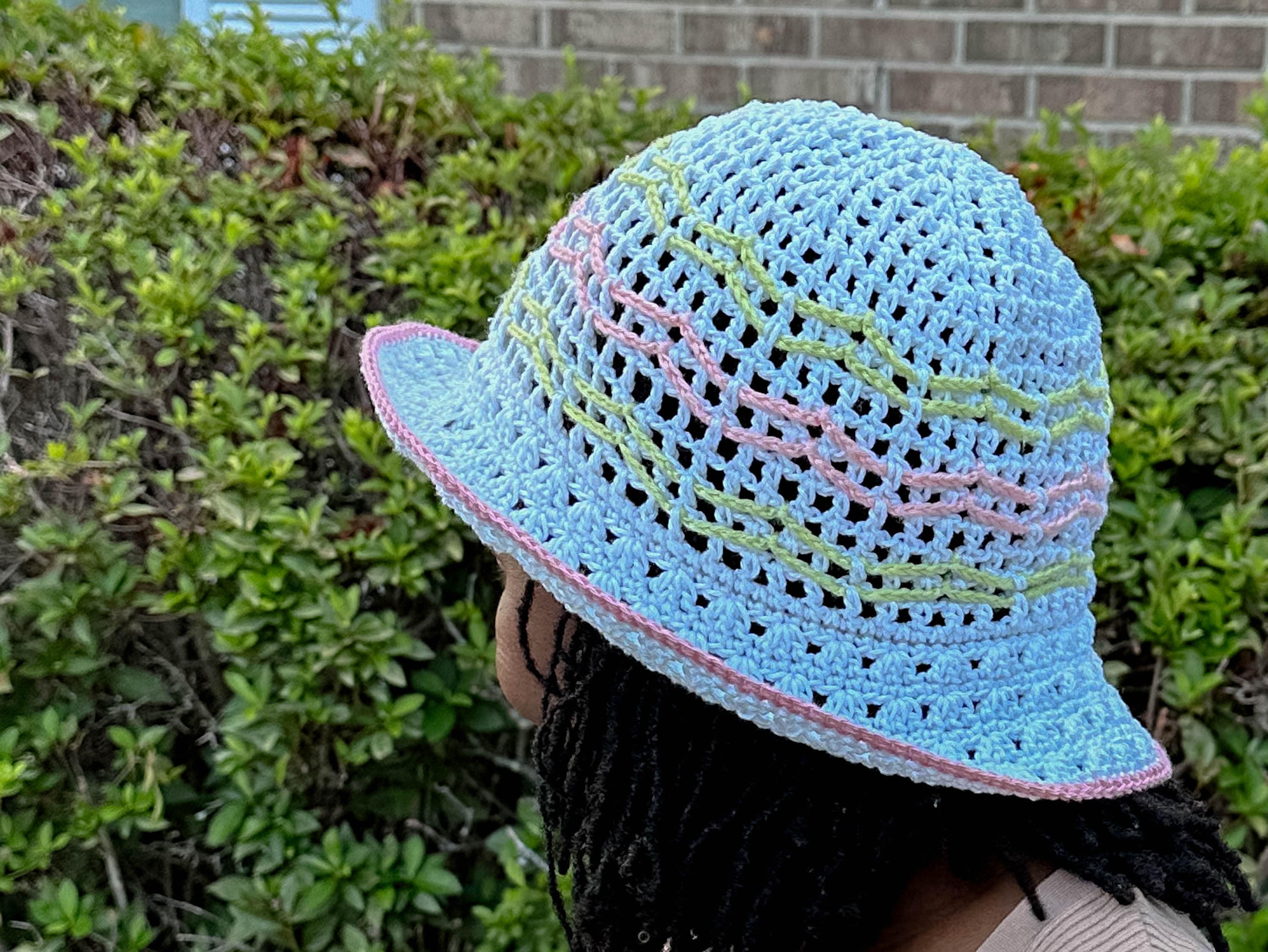 Crochet Summer Sun Hat Pattern, Easy Beach Bucket Hat (PDF Pattern) - Etsy
