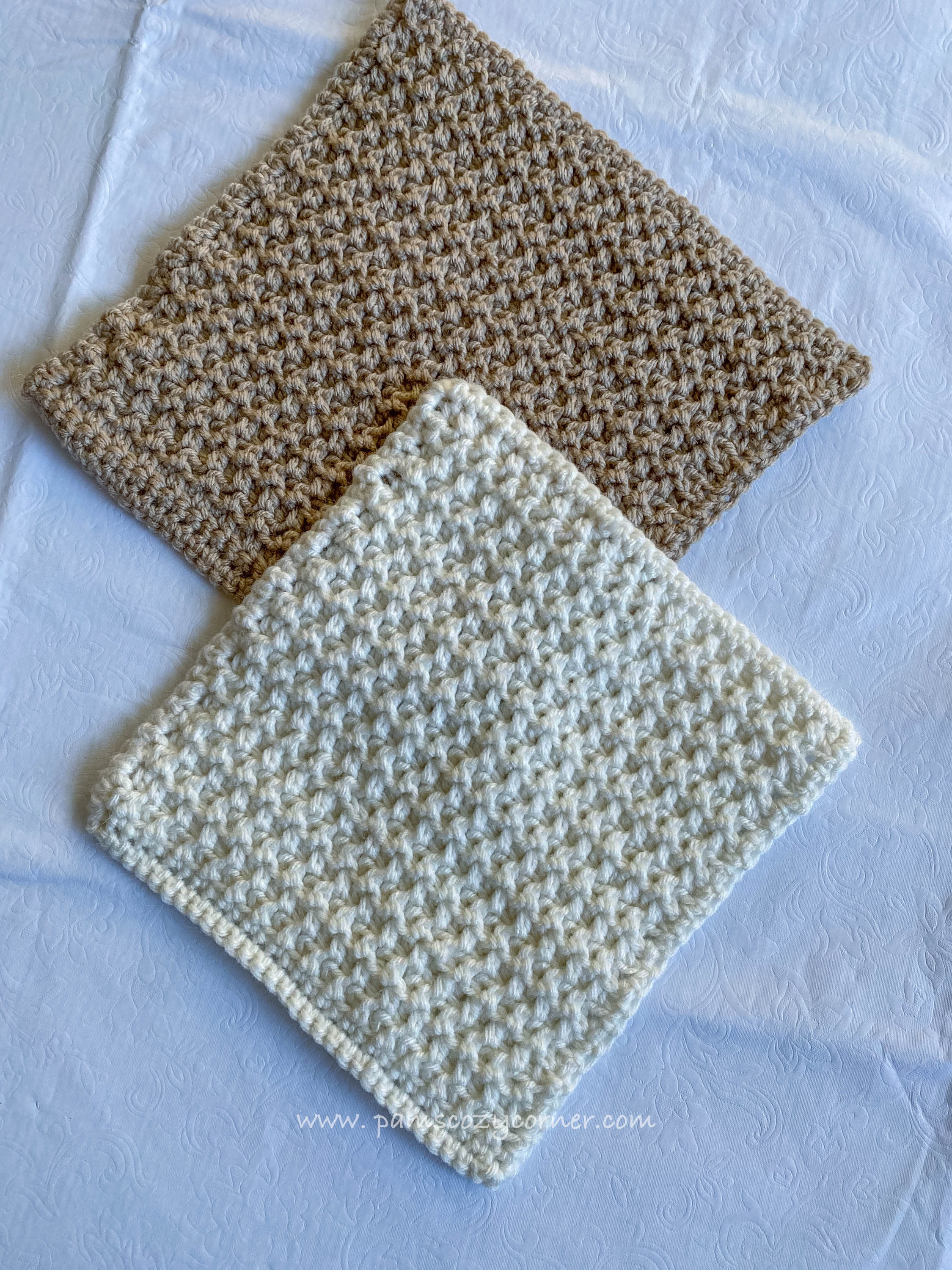 Easy Textured Crochet Washcloth Pattern: Beginner Friendly (PDF Pattern ...