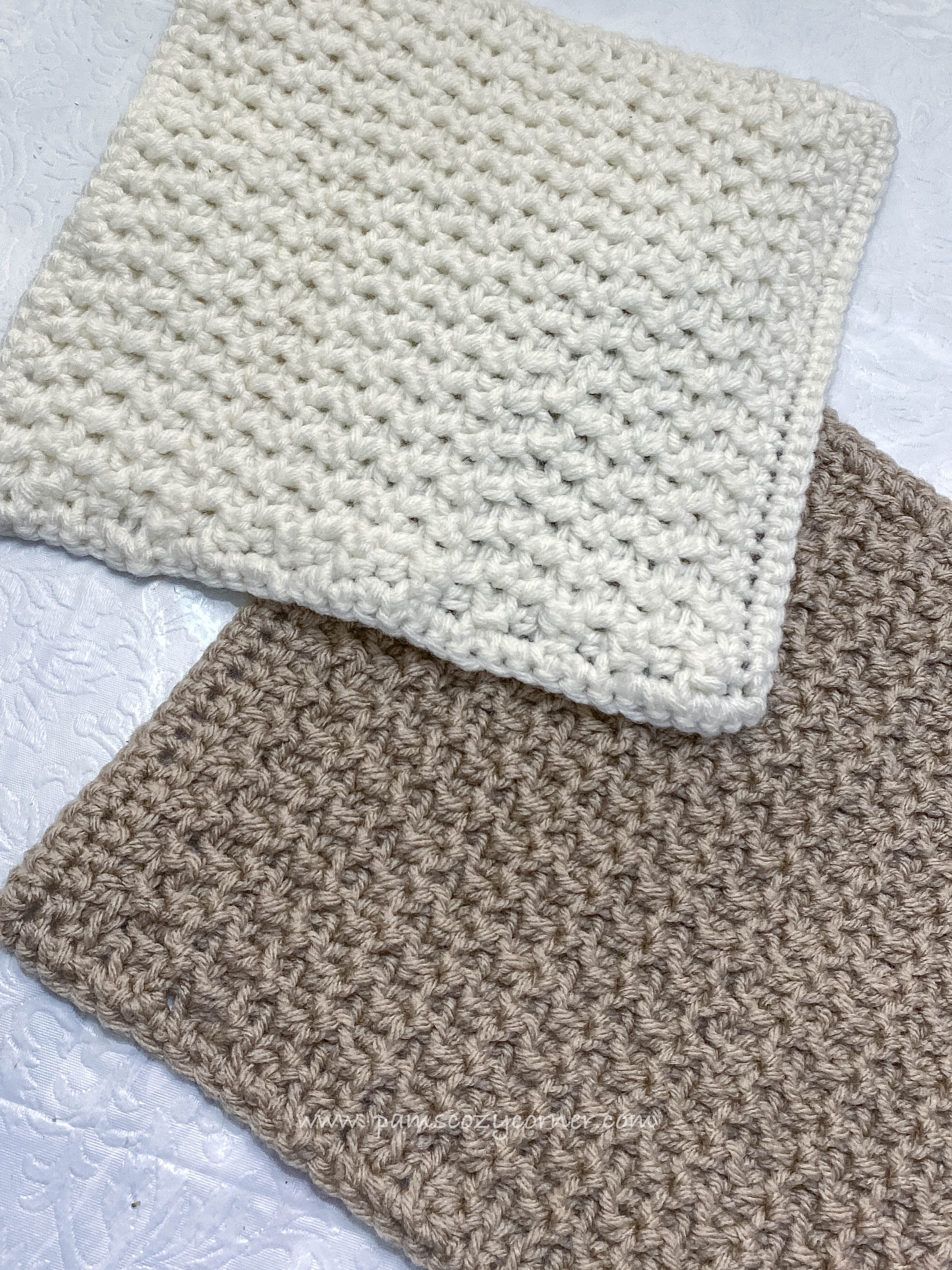 Easy Textured Crochet Washcloth Pattern: Beginner Friendly (PDF Pattern ...