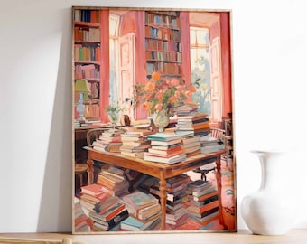 Vintage Gardening Poster Garden Poster Into the Garden I Go to Clear My ...