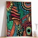 African Tribal Art, African Pattern Poster, Cultutral Wall Print, Black ...