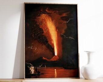 Mount Vesuvius Poster - Etsy