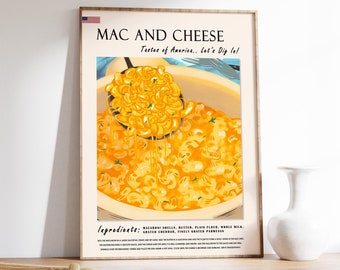 Cheese Art Poster - Etsy