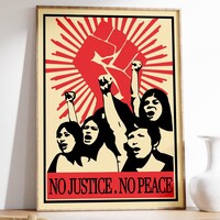 Power to the People Poster Wall Art Empowering Art for Activists ...