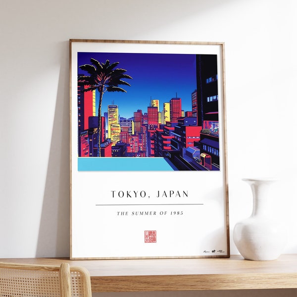 Japan City Pop Art - Etsy