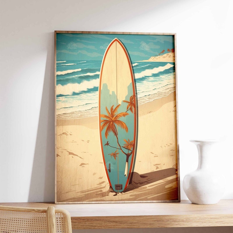 Surf Poster - Etsy
