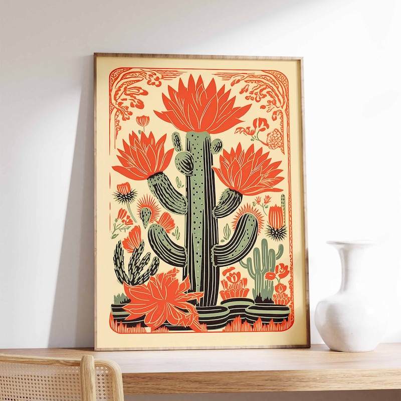 Mexican Painting Posters - Etsy UK