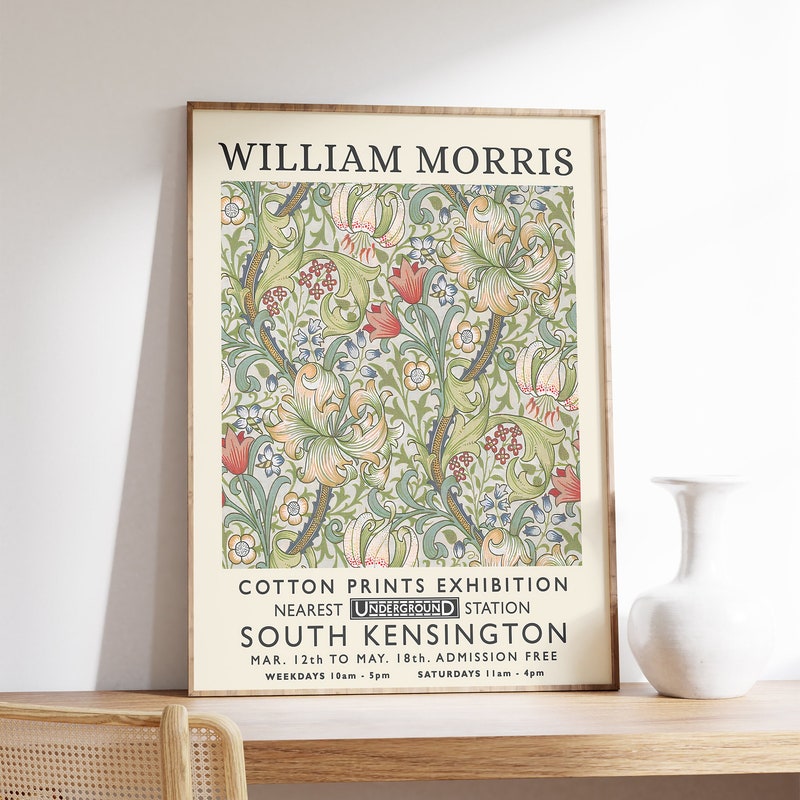 William Morris Print - Etsy