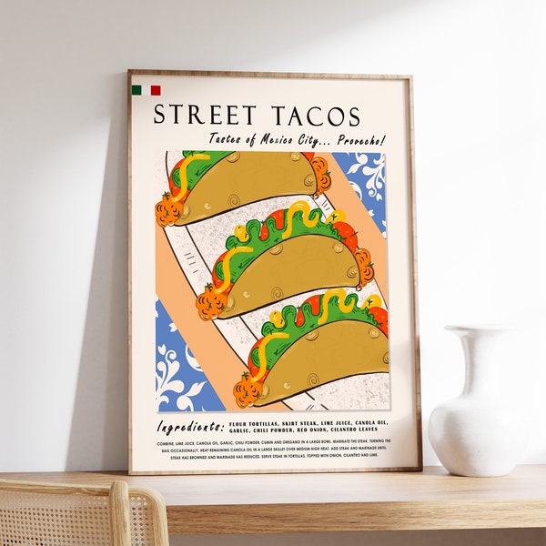 Taco Poster - Etsy