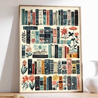 Book Genre Posters Set of 10, Classroom Decor, Library Decor, Book ...