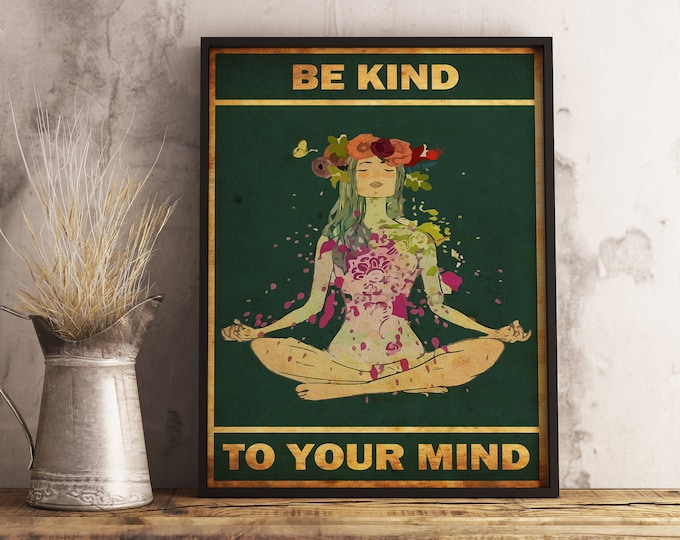 Lose Your Mind Find Your Soul Poster Spiritual Print Floral | Etsy