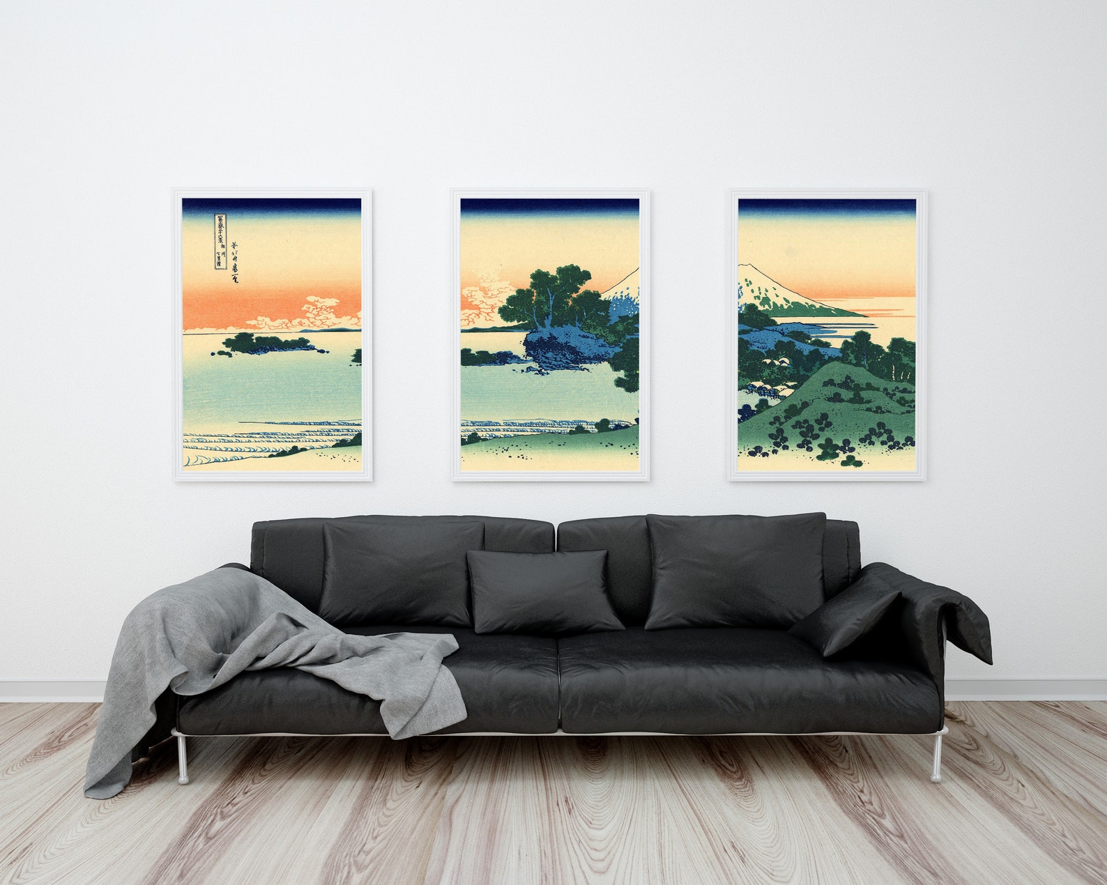 Katsushika Hokusai Set of 3 Posters Gallery Wall Classic - Etsy