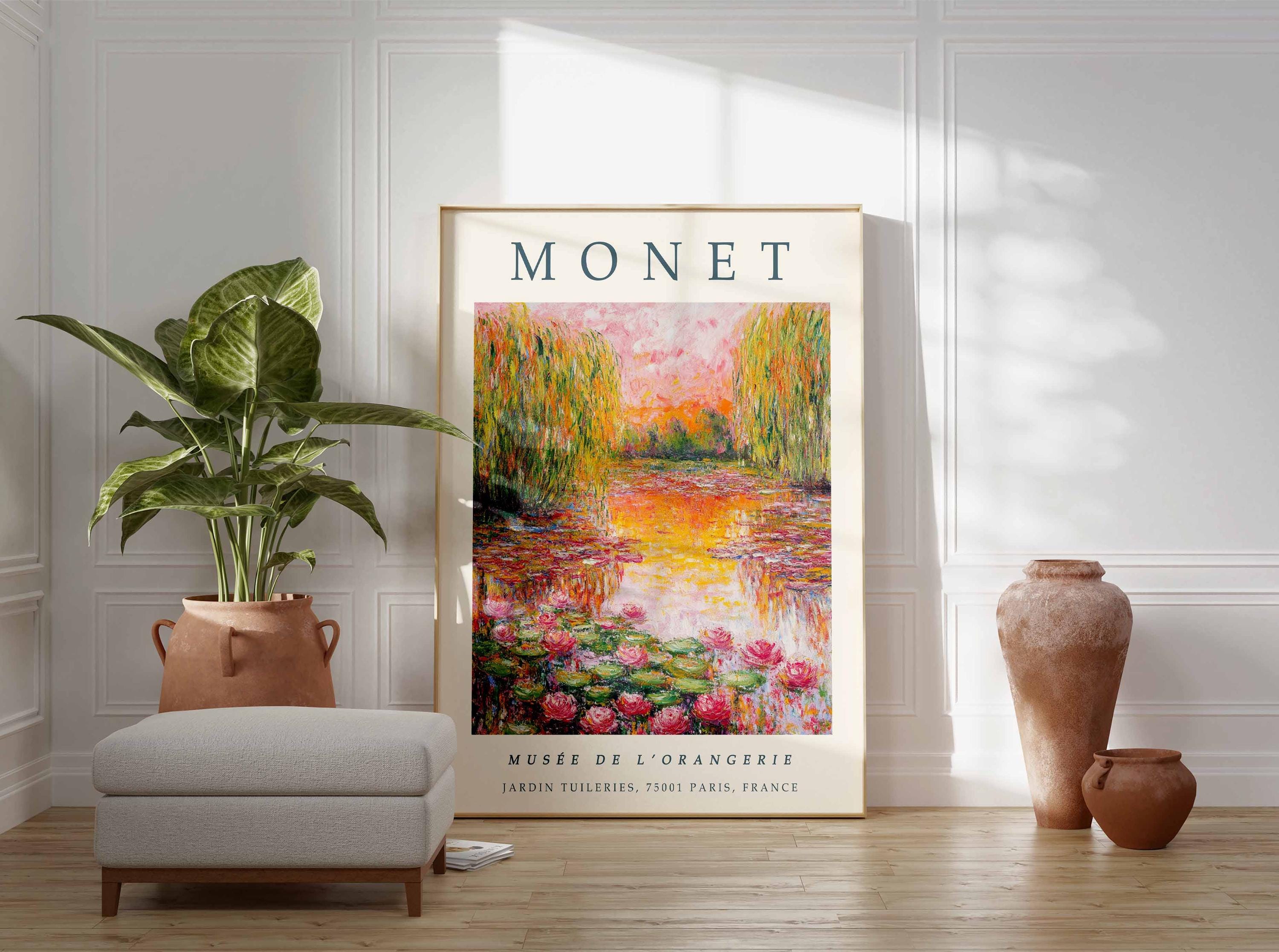 Claude Monet Poster, Monet Print, Botanical Poster, Floral Decor ...