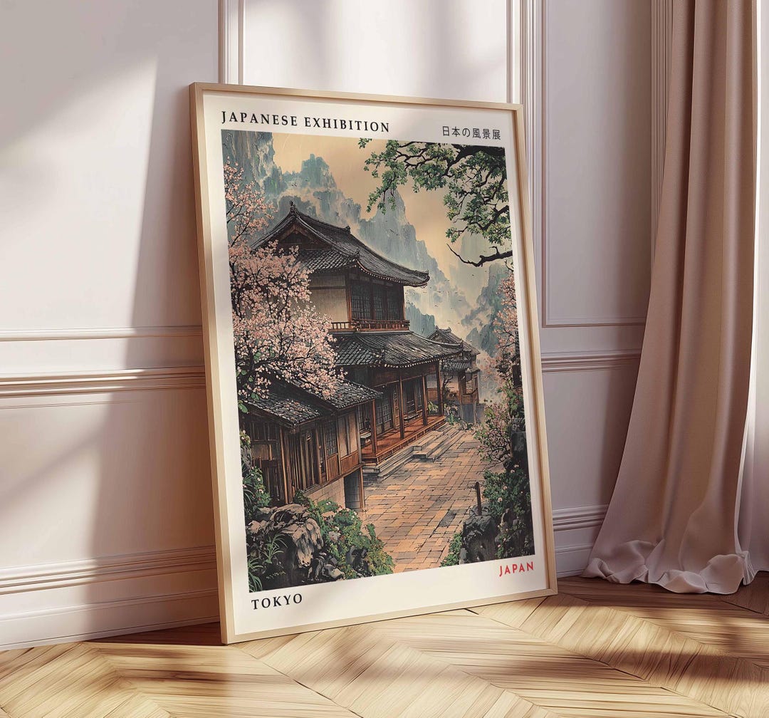 Japanese Wall Art, Hokusai Poster, Ukiyo-e Print, Japandi Wall Art ...