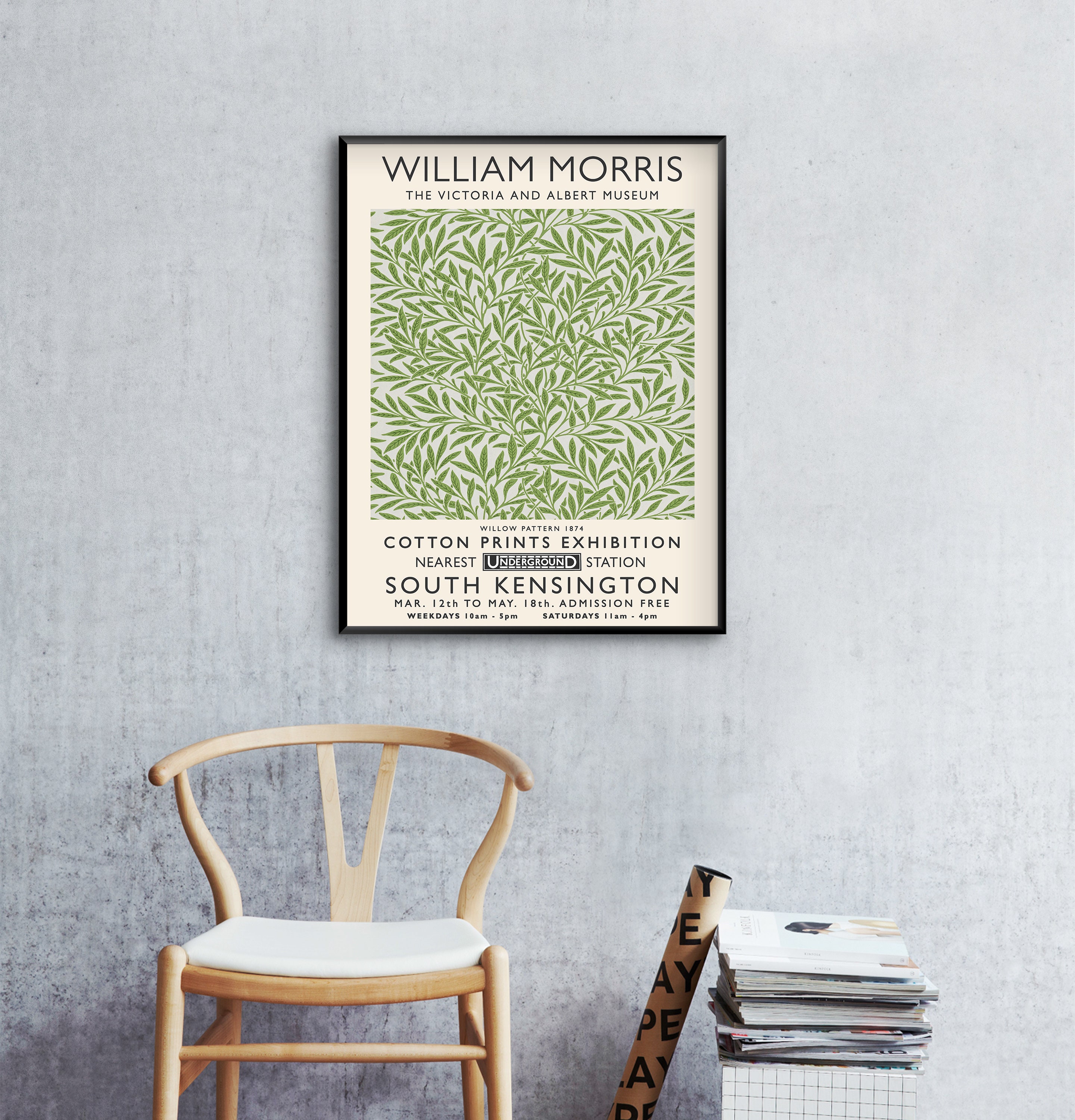 William Morris Poster William Morris Exhibition Print | Etsy