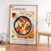 Spannish Gazpacho Food Poster, Spanish Food Print, Spain Decor, Kitchen ...