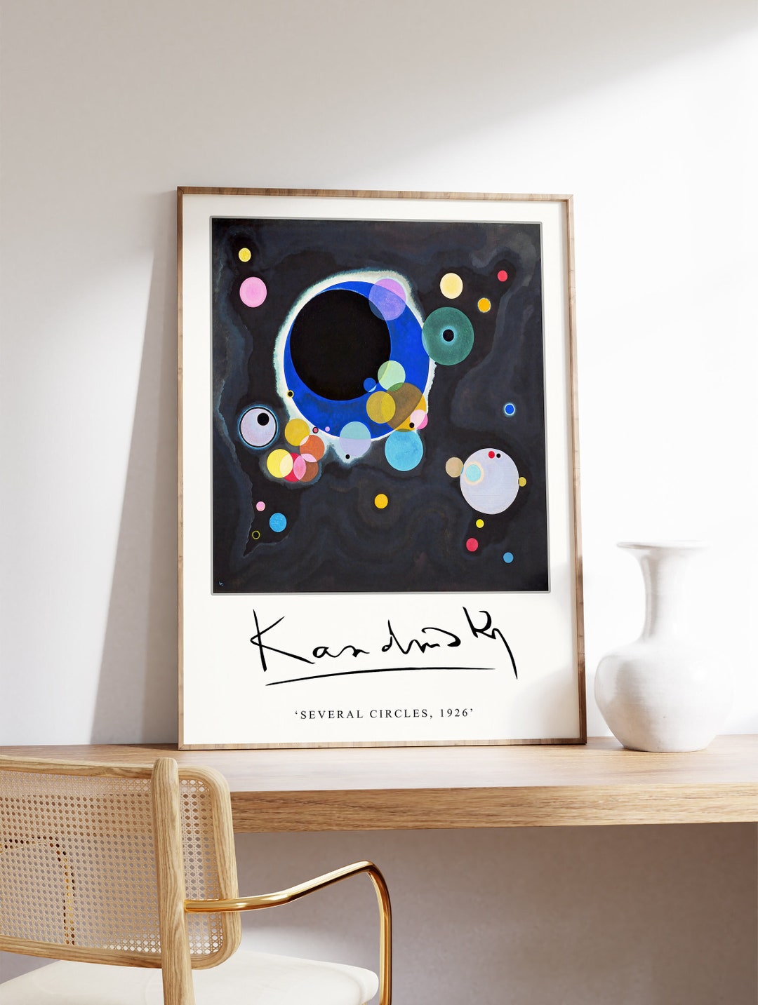 Kandinsky Poster, Kandinsky Exhibition Print, Kandinsky Art, Several ...