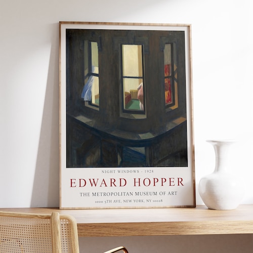 Edward Hopper Exhibition Poster New York Movie Edward Hopper - Etsy
