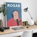Joe Rogan Poster, Joe Rogan Print, Cultural Icons, Stand up Comedians ...